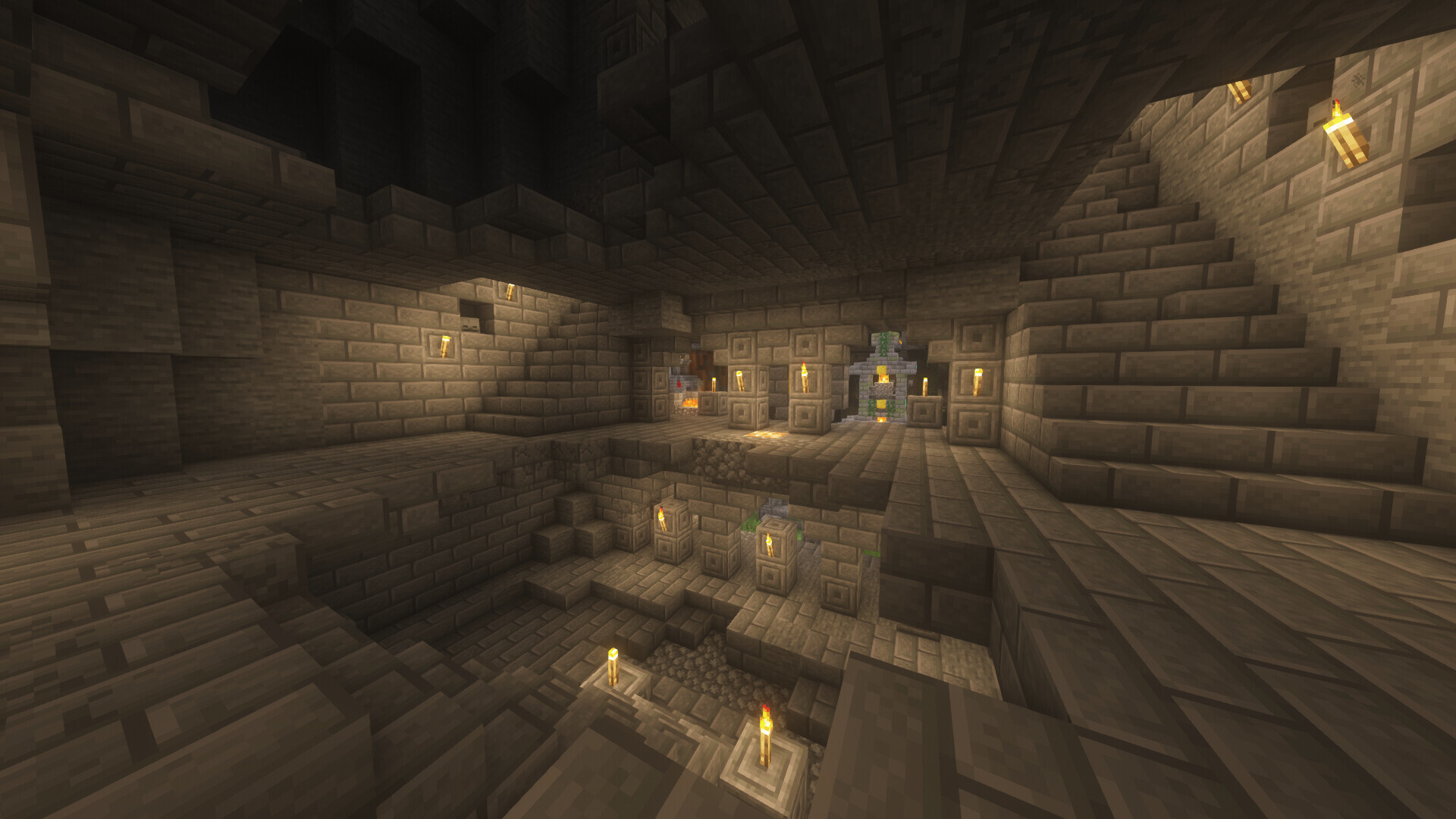 Minecraft Battle Mode: Cavern Large Download - (Java) Minecraft Map