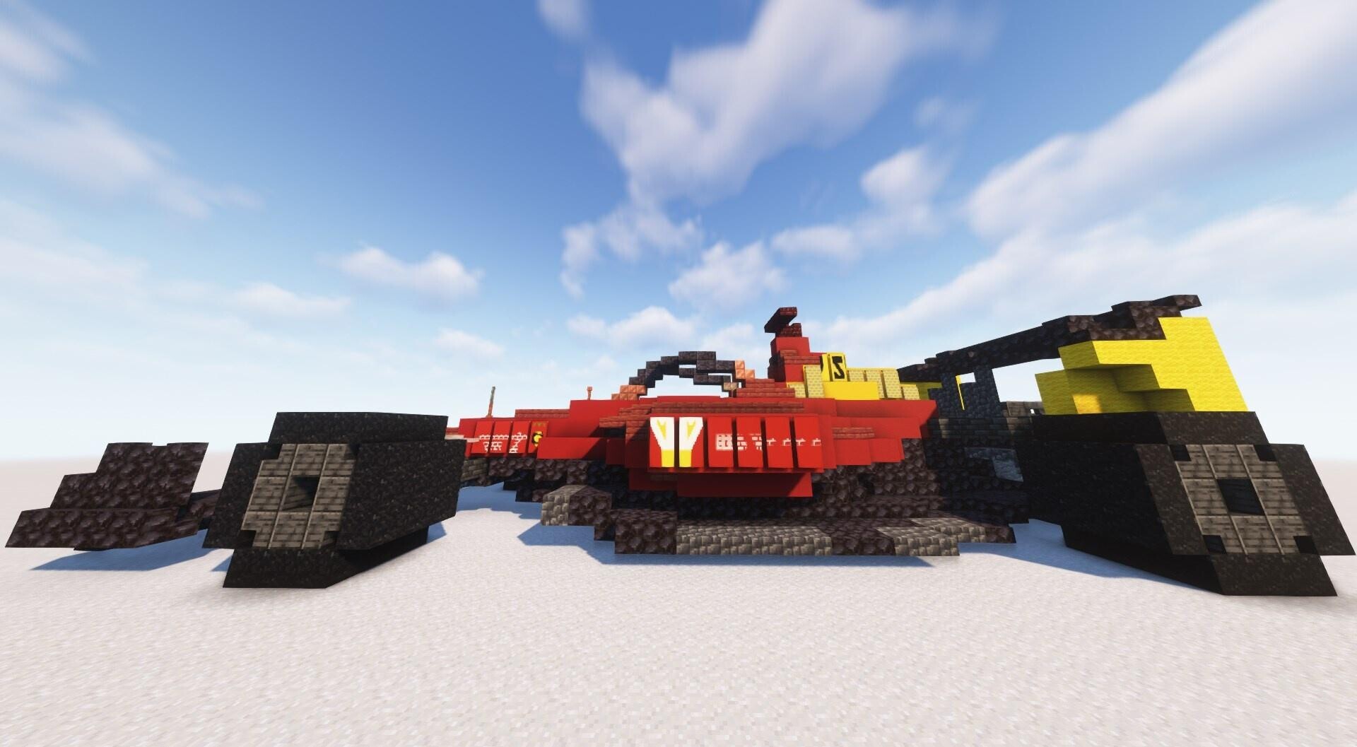 ferrari 2022 F1 Minecraft Map