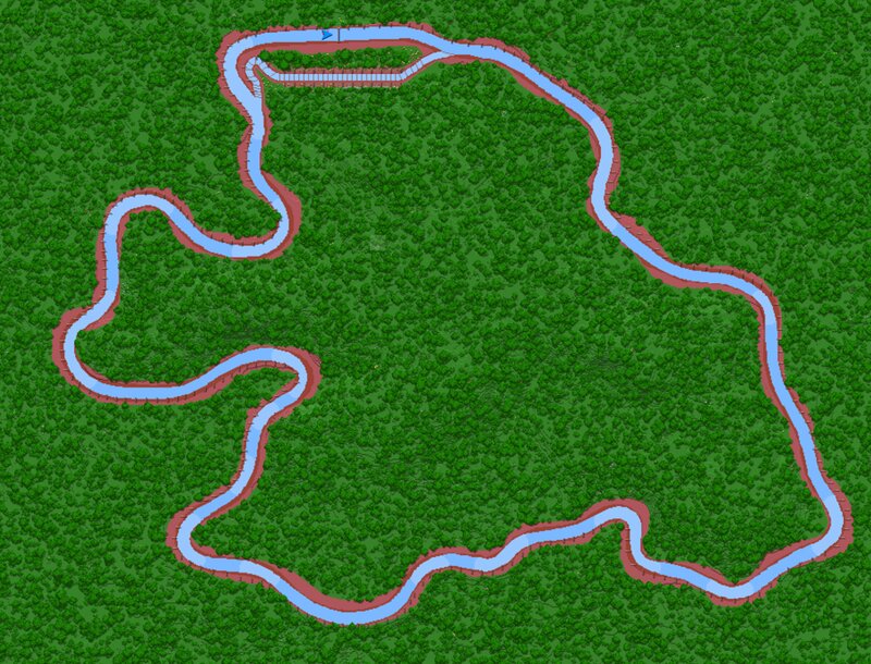 Racers Rainforest | Ice Boat Race Track Minecraft Map