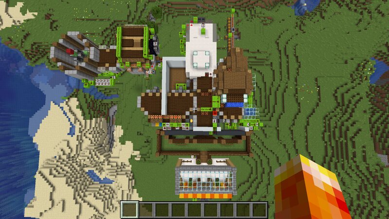 Killaking101879's MEGA Redstone House Minecraft Map