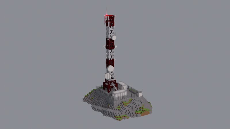 Cellphone Tower [+Download] Minecraft Map
