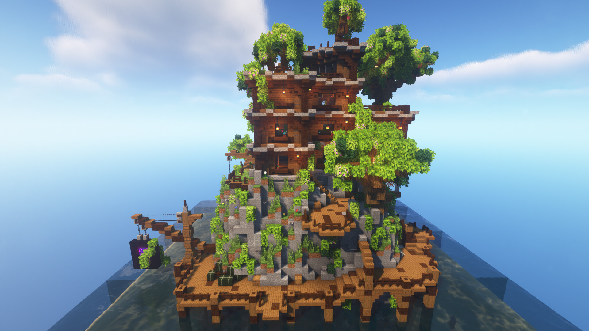 Pirate Island With Modern Looking Medieval House [1.18+ Download ...
