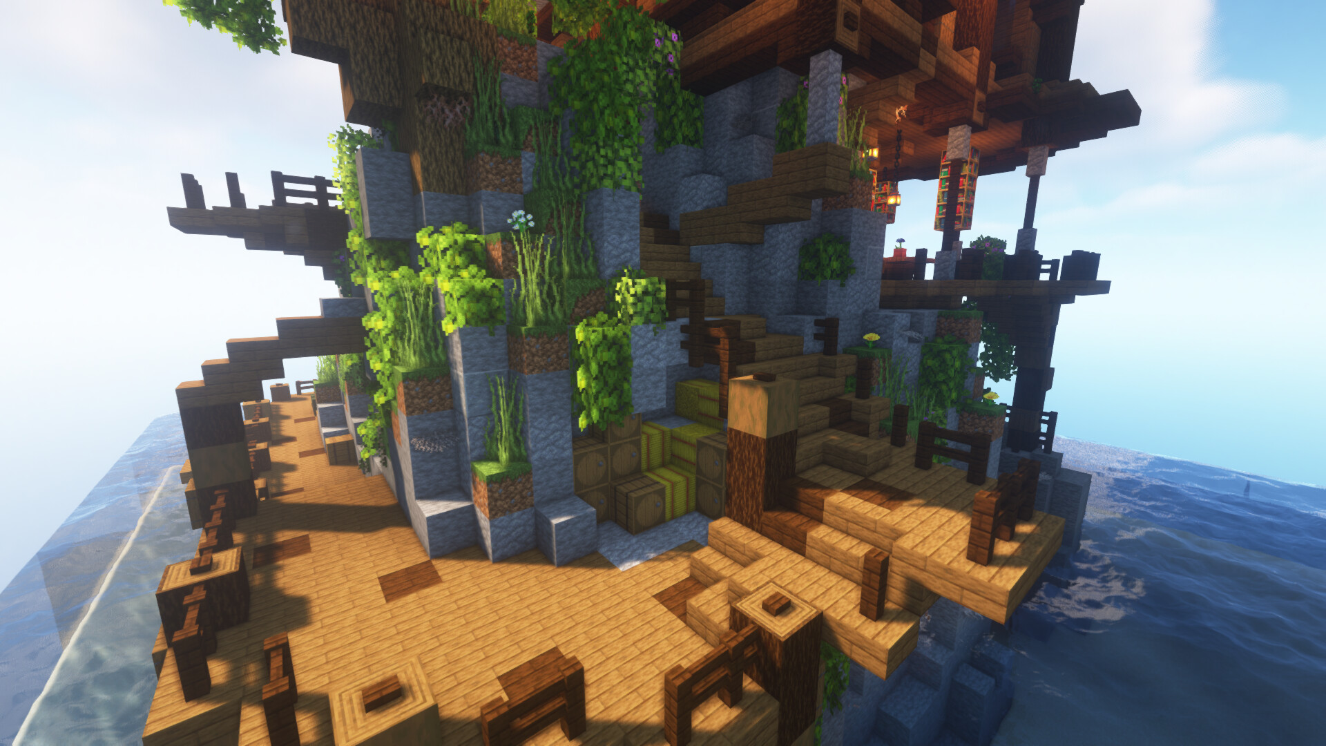 Pirate Island With Modern Looking Medieval House [1.18+ Download ...