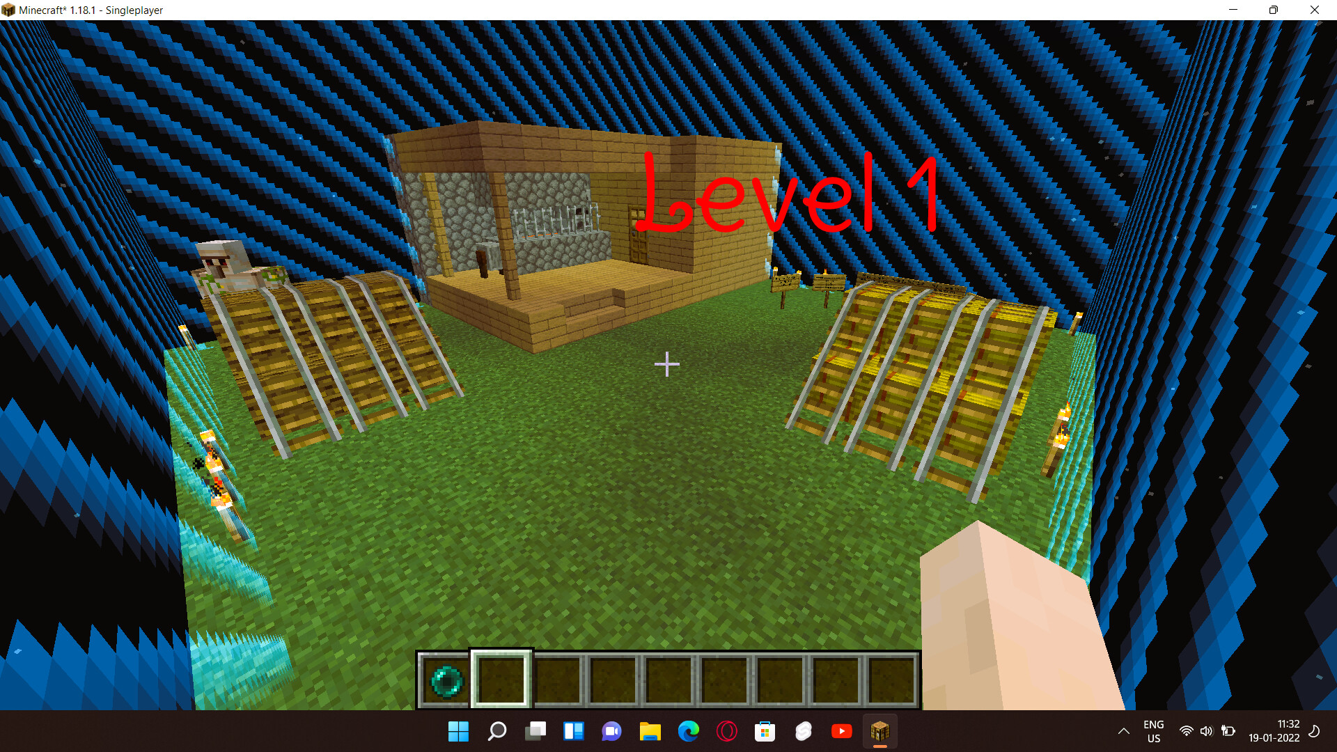 Minecraft But, The World is 1 Chunk!!!!!!!!!! Minecraft Map