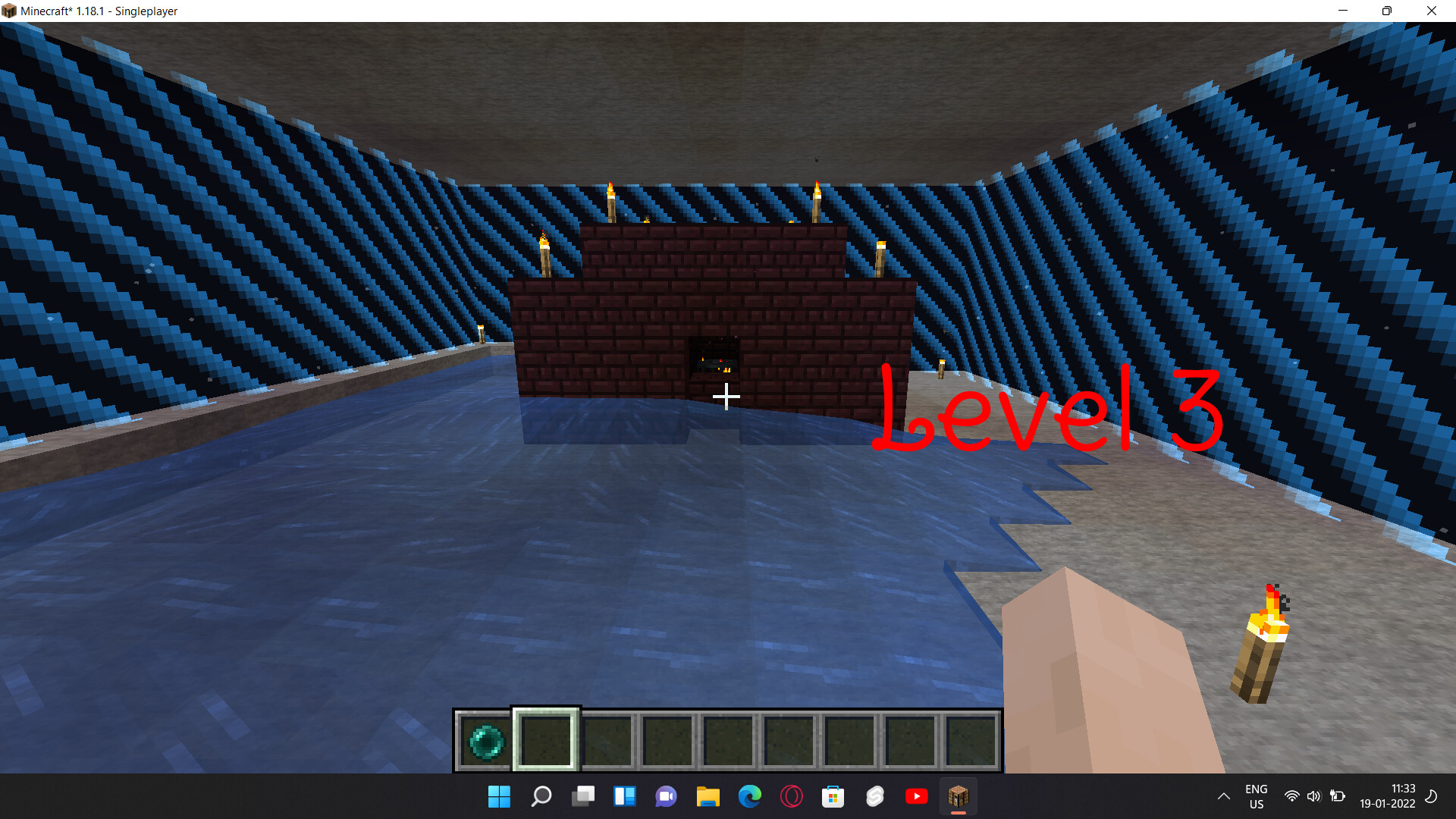 Minecraft But, The World is 1 Chunk!!!!!!!!!! Minecraft Map