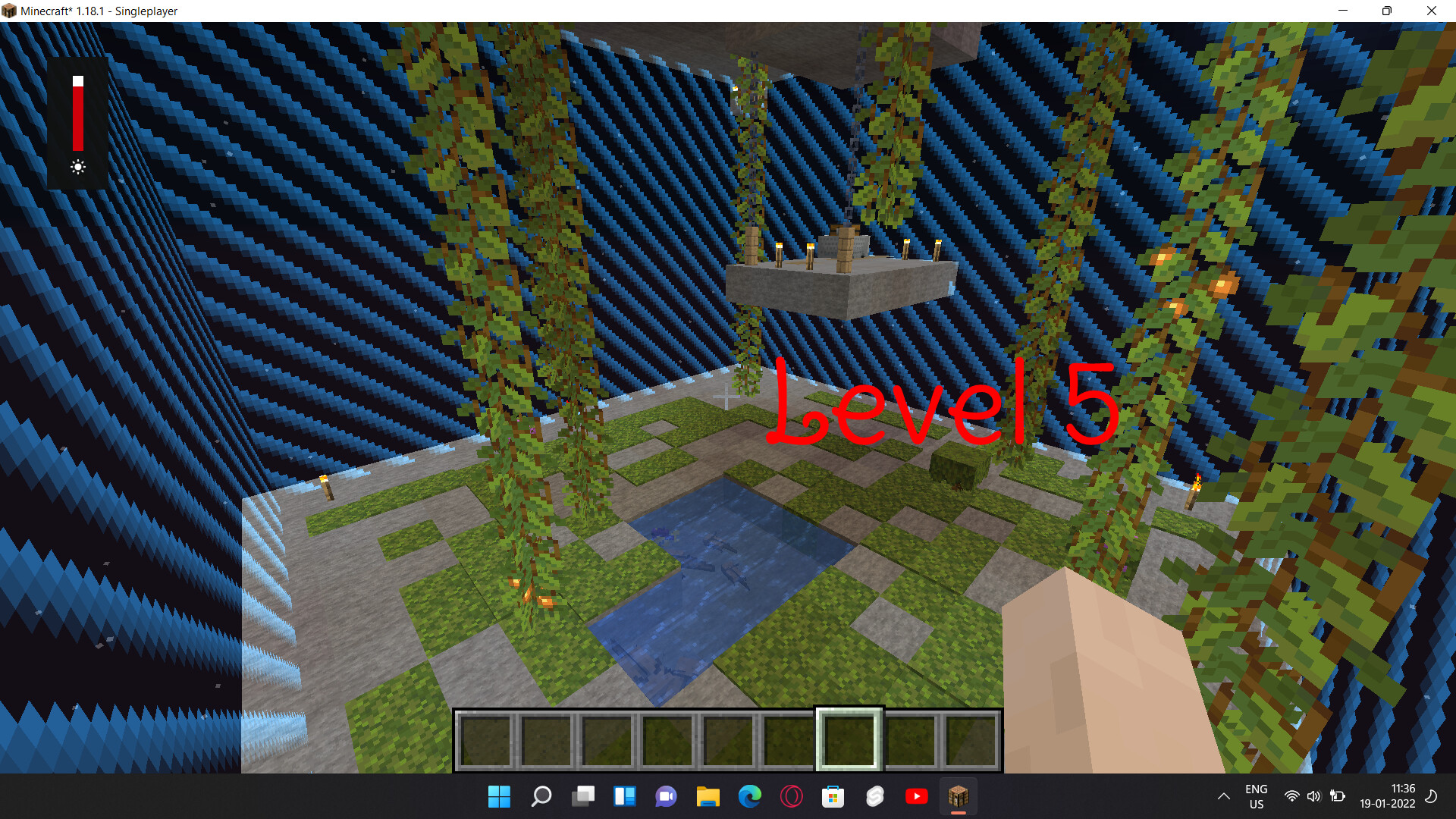 Minecraft But, The World is 1 Chunk!!!!!!!!!! Minecraft Map