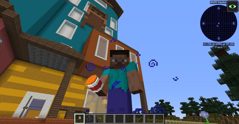Hello neighbor Alpha 1 and Alpha 2+[WIP] Mod hello neighbor Minecraft Map