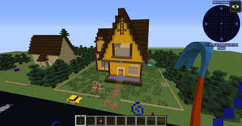 Hello neighbor Alpha 1 and Alpha 2+[WIP] Mod hello neighbor Minecraft Map