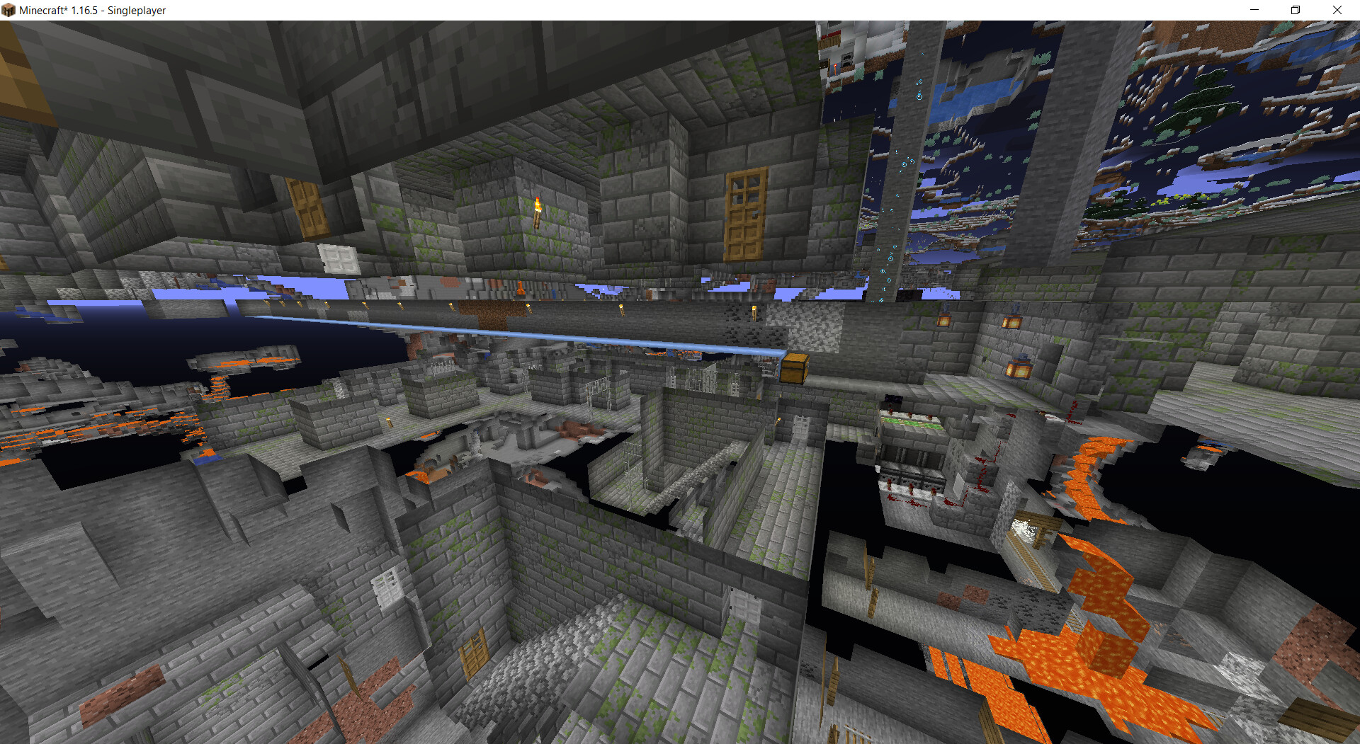 RIP TECHNO RECREATION BASE FINAL Minecraft Map