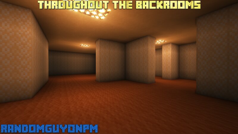 Throughout The Backrooms (DISCONTINUED) Minecraft Map