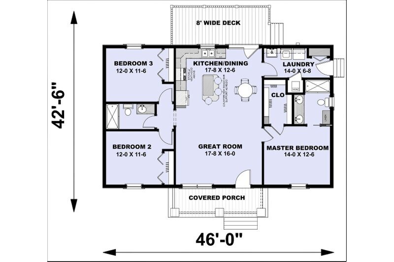 Small Farmhouse (Real Blueprint) Minecraft Map