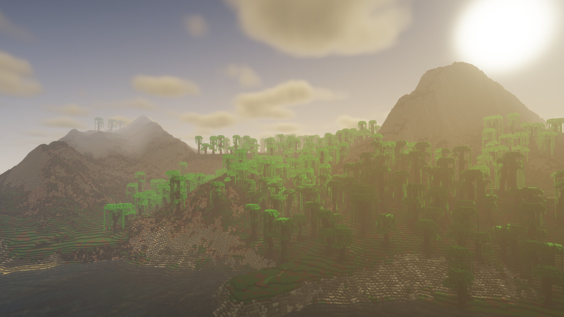 Tropicas - A tropical island custom map in world painter Minecraft Map