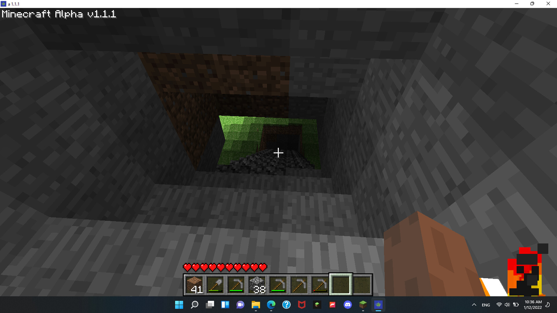 my house alpha 1.1.1 world v1 more in a lator time Minecraft Map