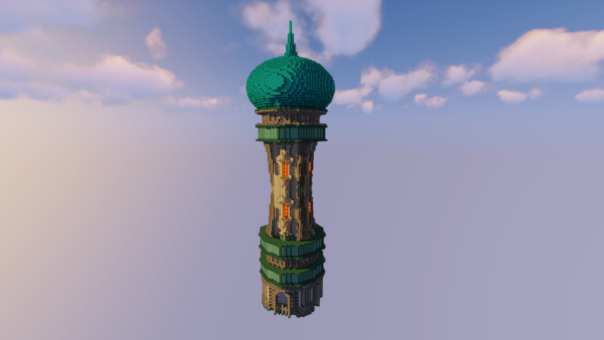 Minecraft Asset - Islamic Dome Tower (by Shax) Minecraft Map