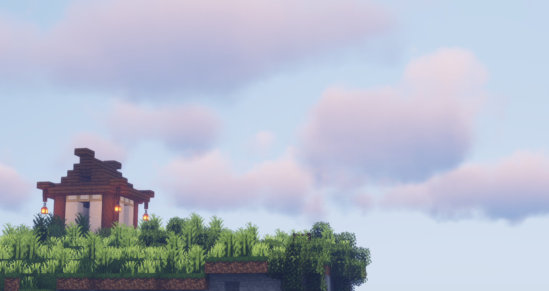 Feudal Japanese Inspired Landscape Minecraft Map