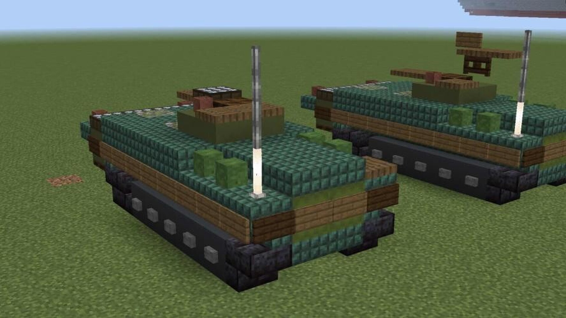1.5:1 scale BMP-1 and BMP-1P infantry fighting vehicles Minecraft Map