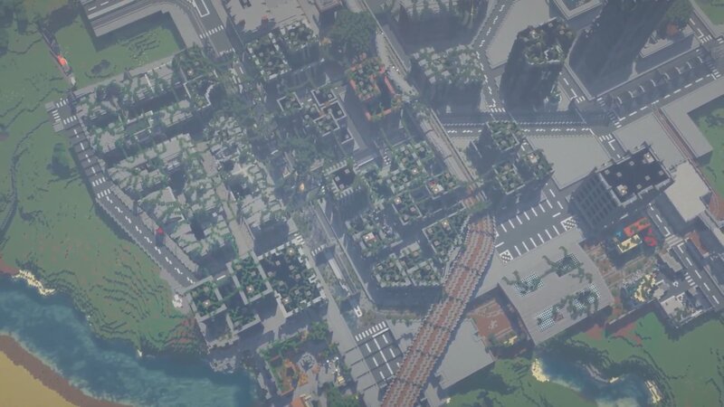 Abandoned City Minecraft Map
