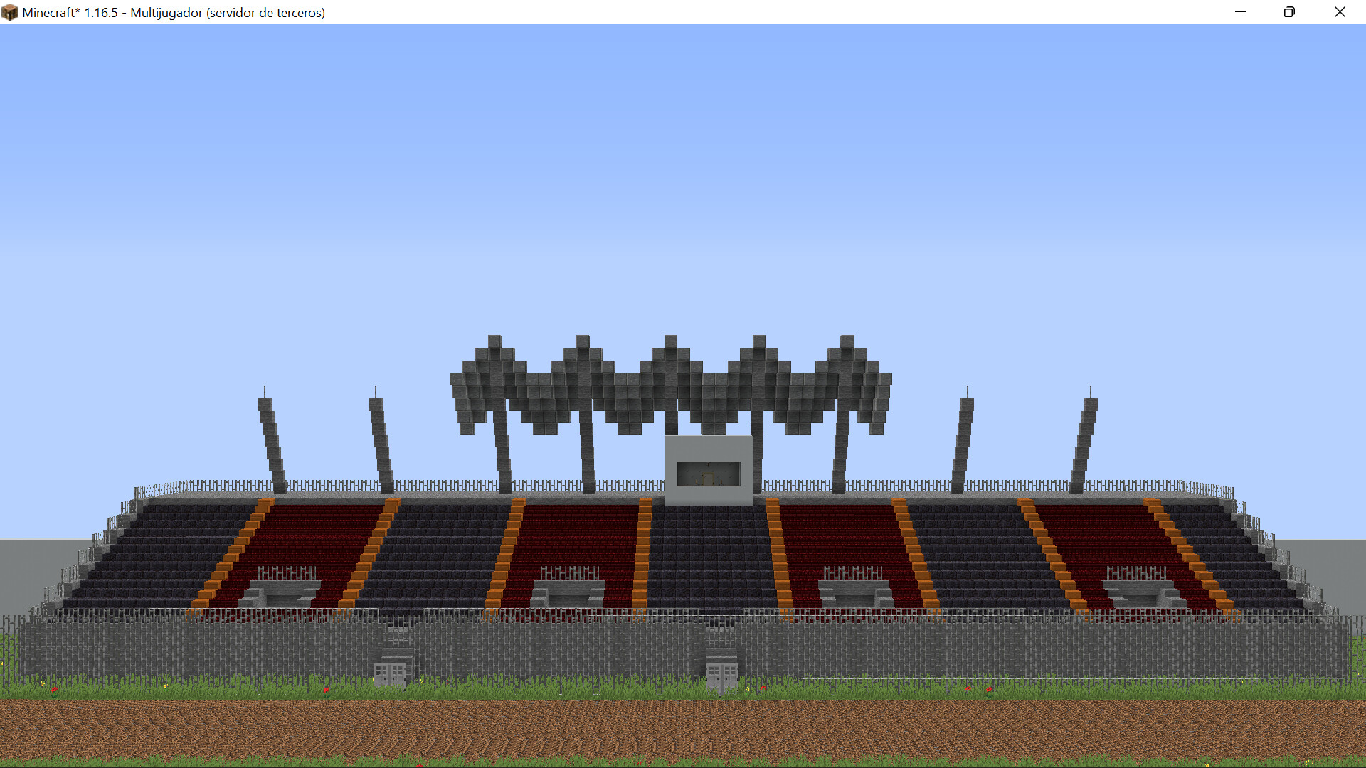 Schematic del Estadio Ciro Lopez Minecraft Map