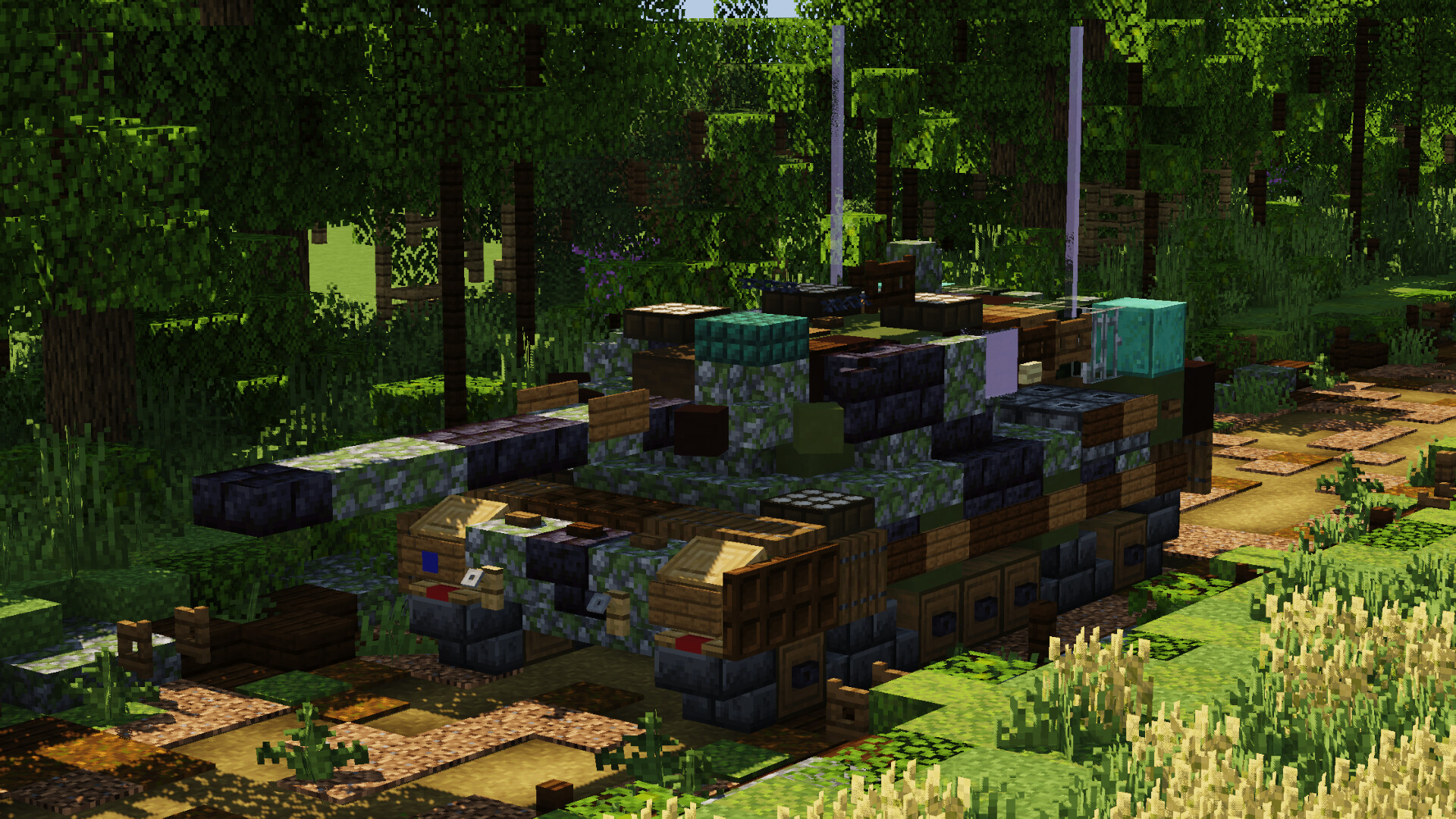 Leopard 2A6 (414 Battalion) Minecraft Map