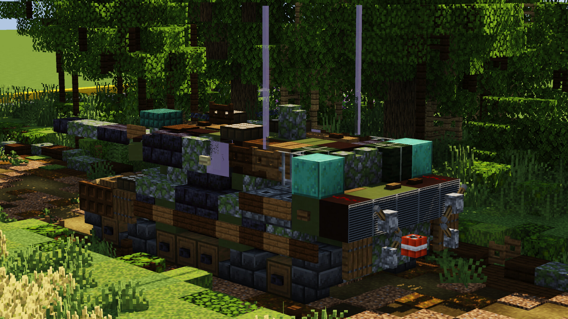 Leopard 2A6 (414 Battalion) Minecraft Map