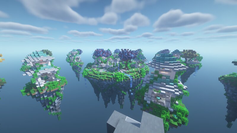 The Hive Bedwars archive: Ethereal Minecraft Map