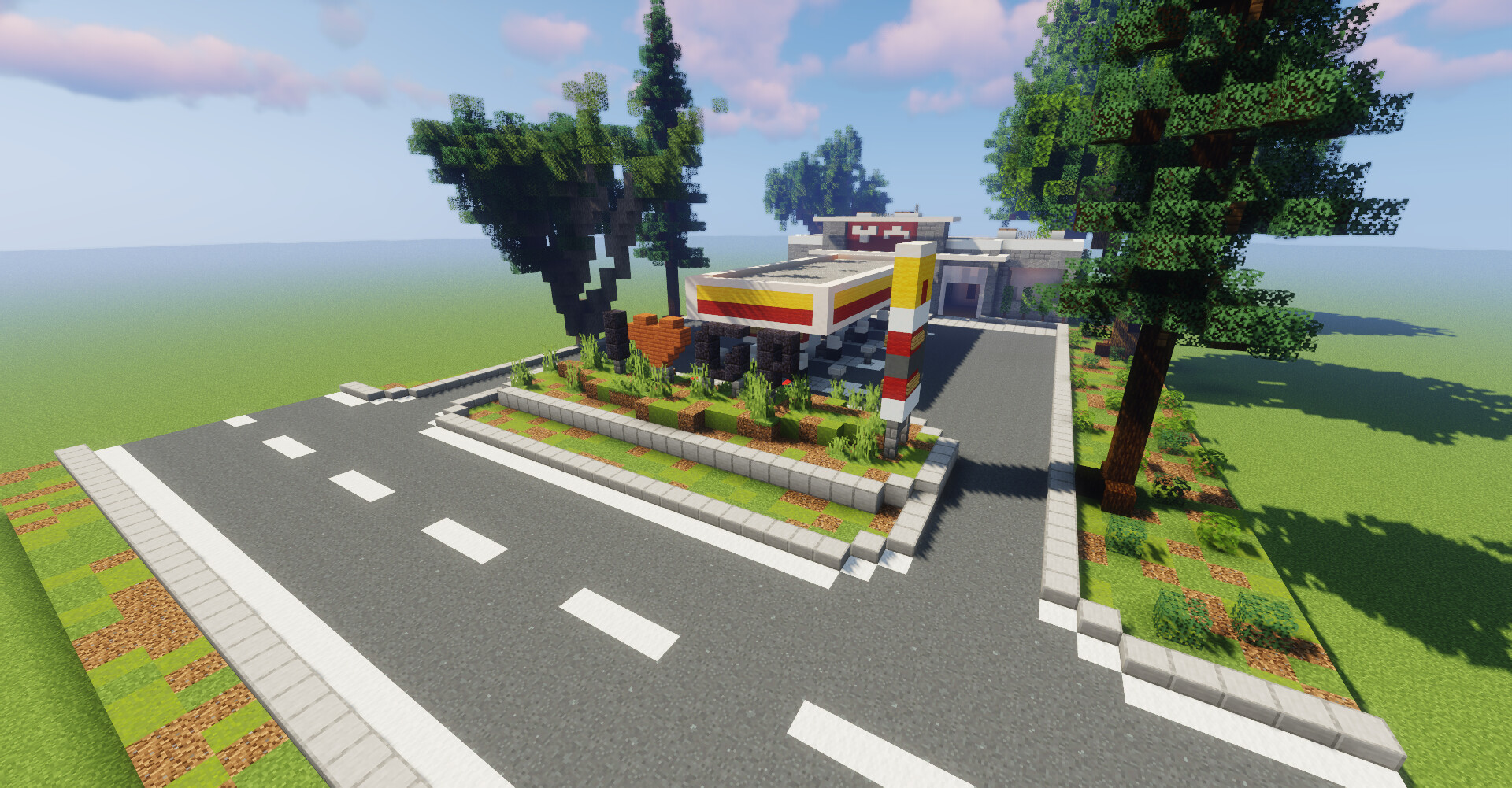 Gas station Minecraft Map