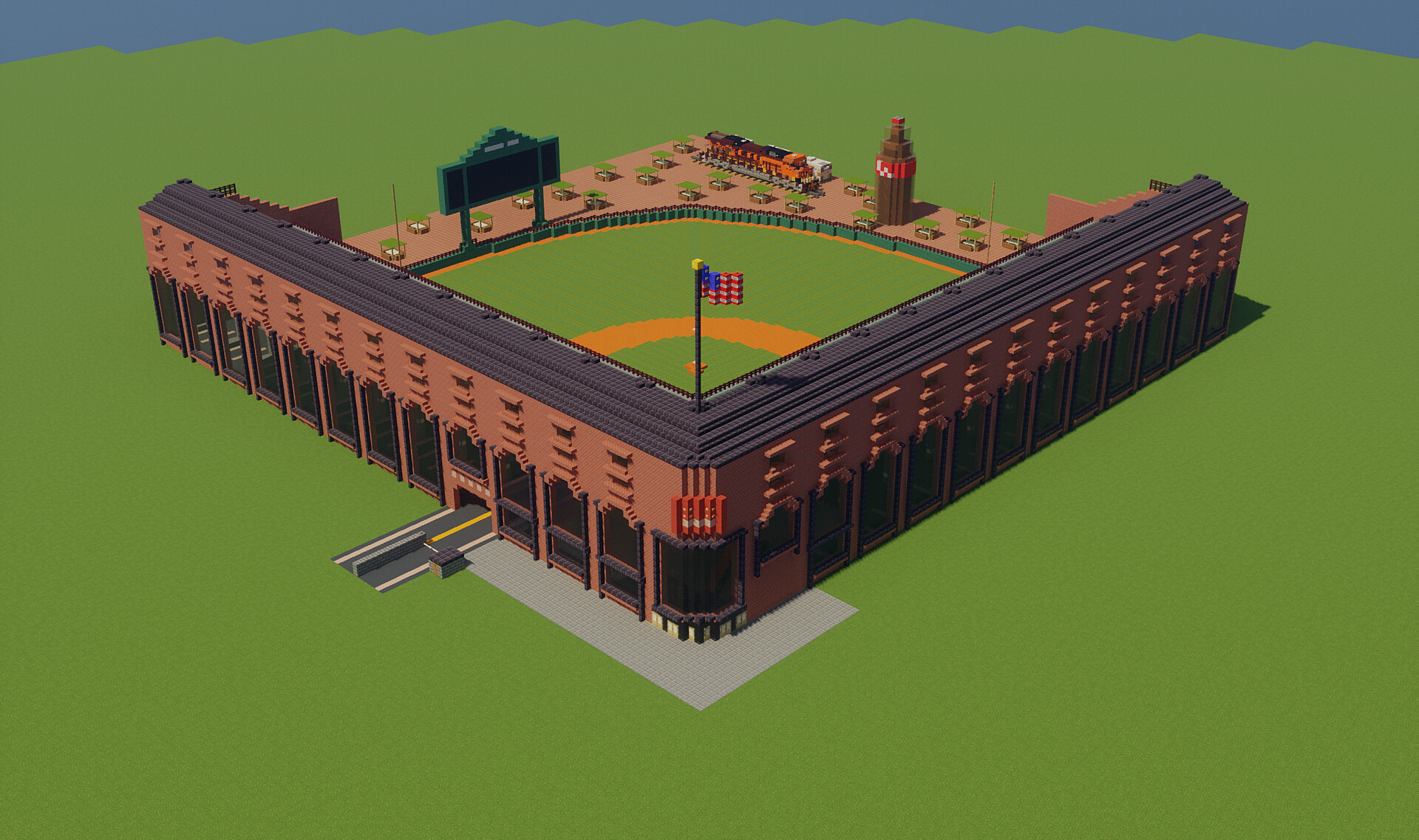Baseball Feild Minecraft Map