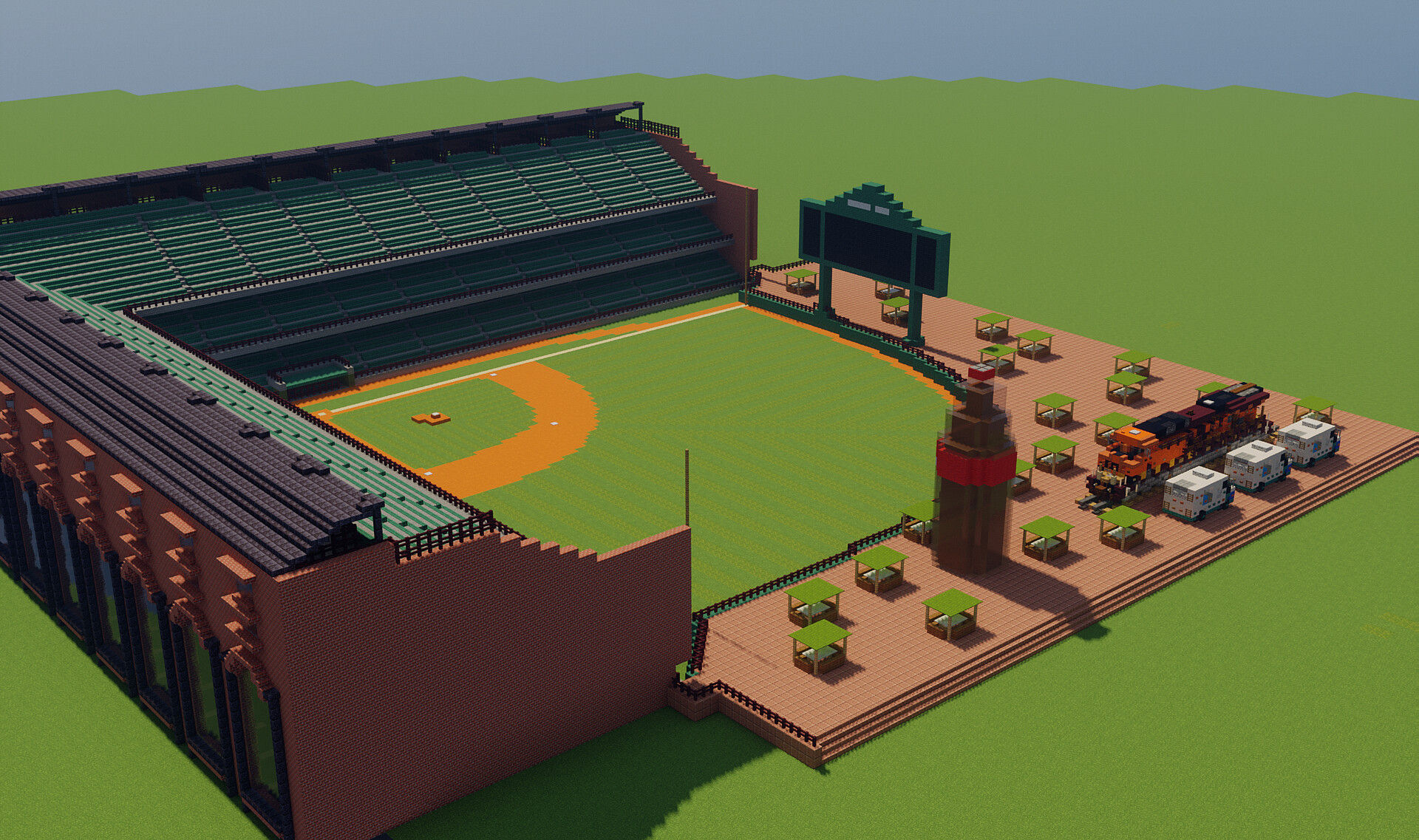 Baseball Feild Minecraft Map