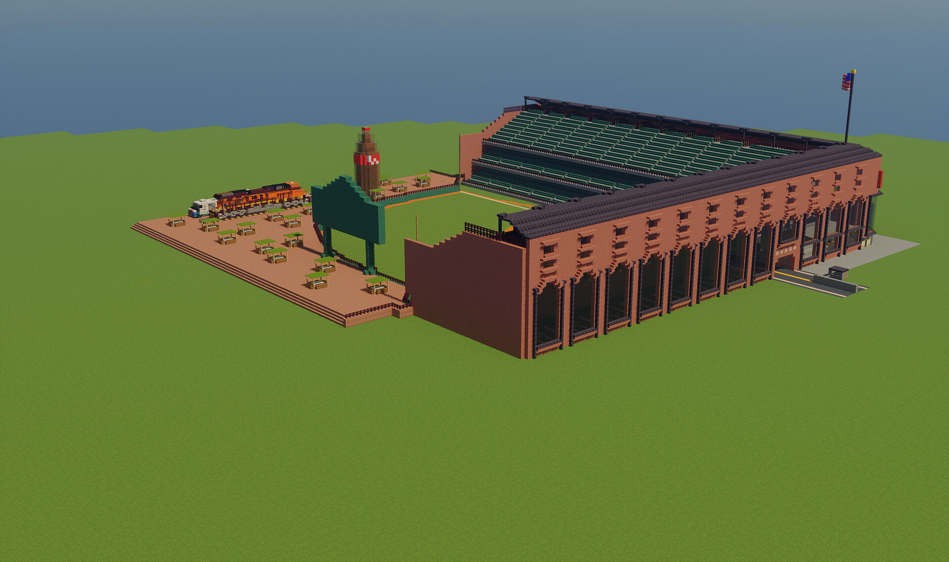 Baseball Feild Minecraft Map