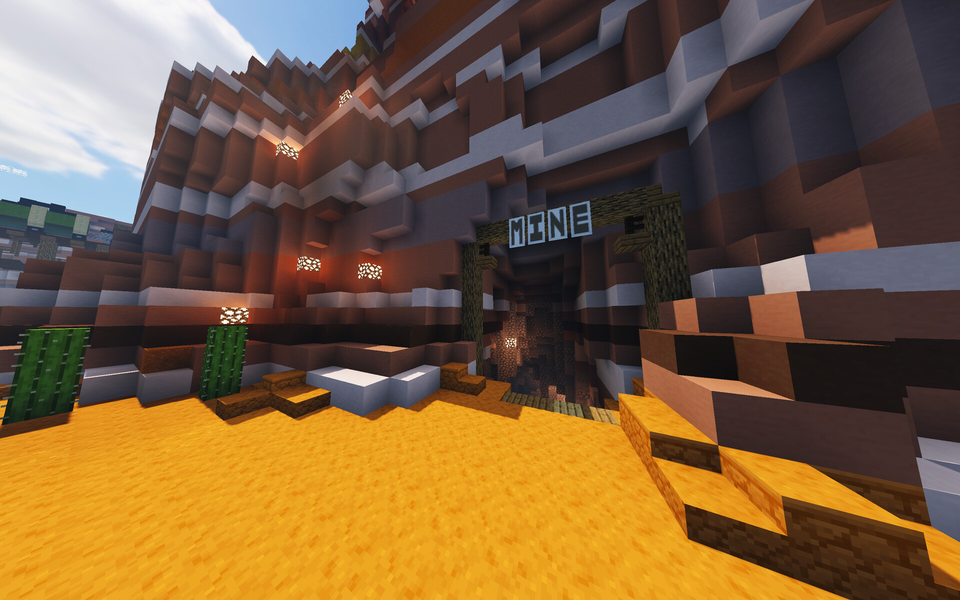 KitPvP - Explosive Mine [Playable] Minecraft Map