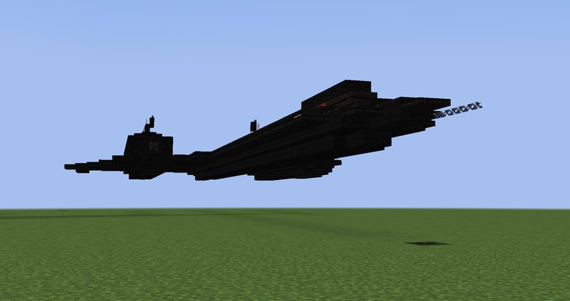 Lockheed SR-71 Blackbird 1.5:1 Minecraft Map