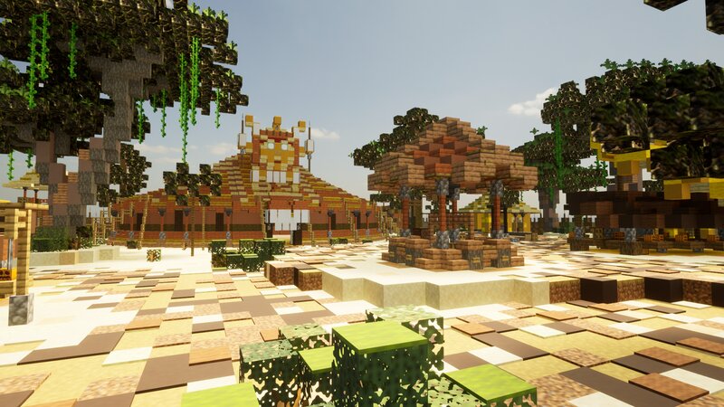 Village Africain Minecraft Map