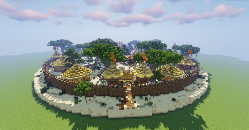 Village Africain Minecraft Map