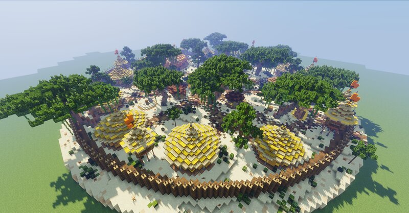 Village Africain Minecraft Map