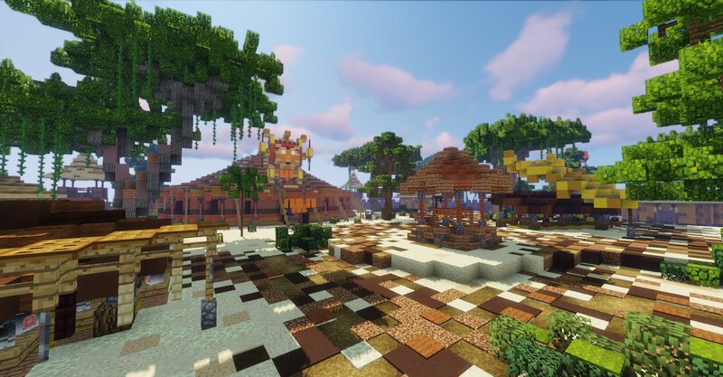 Village Africain Minecraft Map