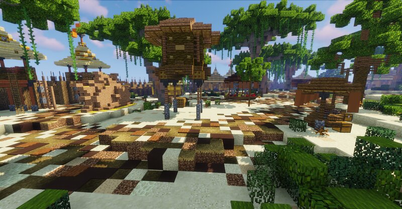 Village Africain Minecraft Map