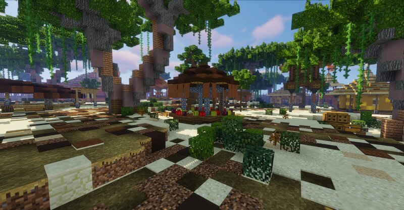 Village Africain Minecraft Map