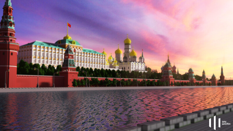 Moscow, USSR Minecraft Map