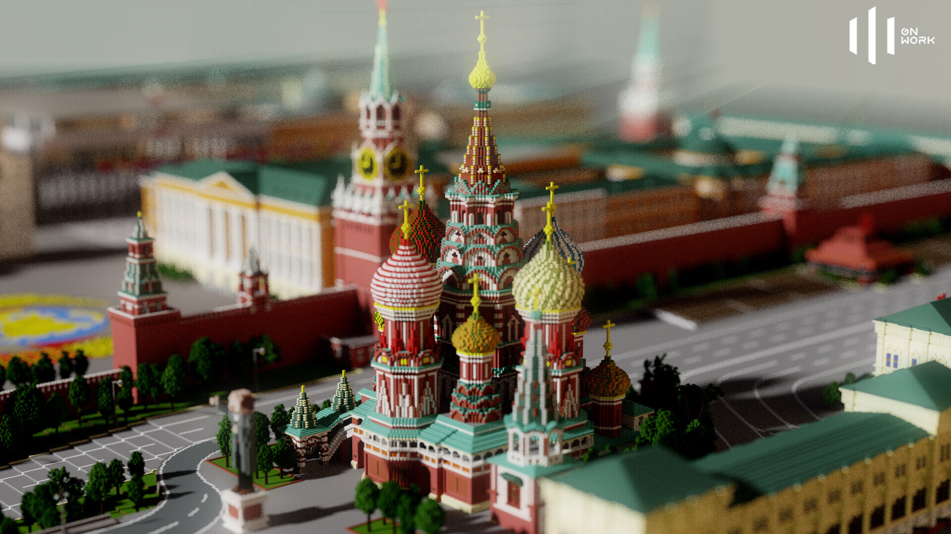 Moscow, USSR Minecraft Map