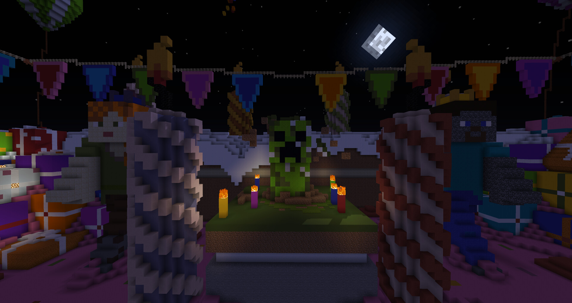 Legacy Tumble Minigame Birthday Arena Minecraft Map