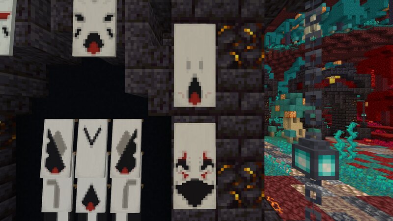Minecraft Ghast Banners Minecraft Map