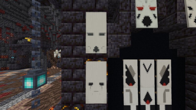 Minecraft Ghast Banners Minecraft Map