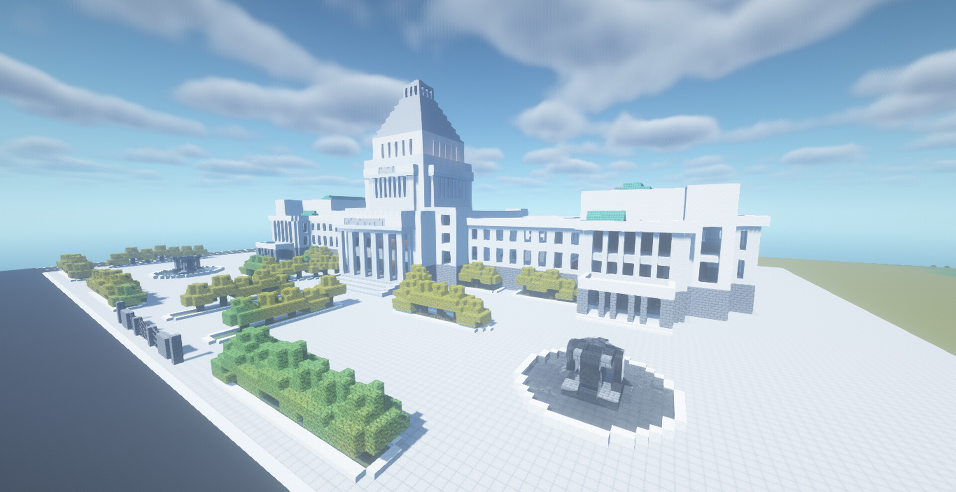 National Diet Building/国会議事堂 Minecraft Map