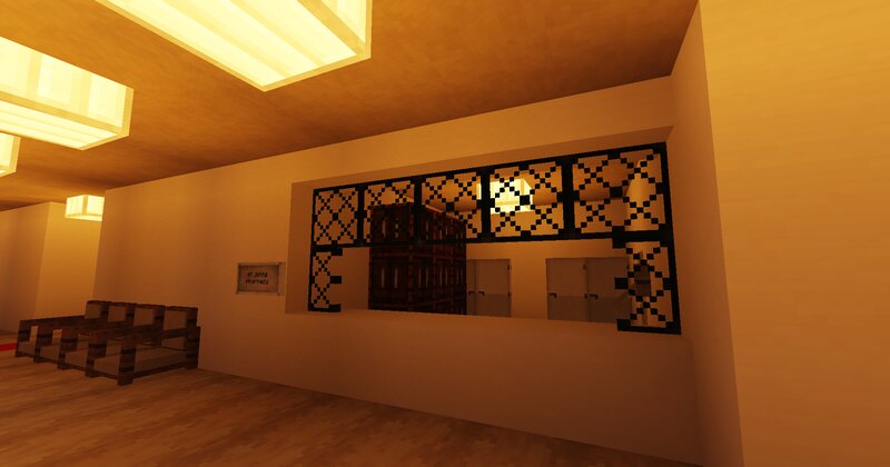 modern hospital Minecraft Map