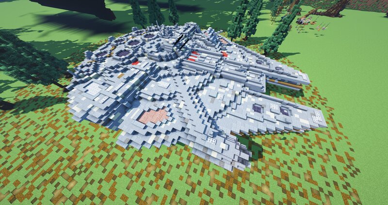 Millennium Falcon Minecraft Map