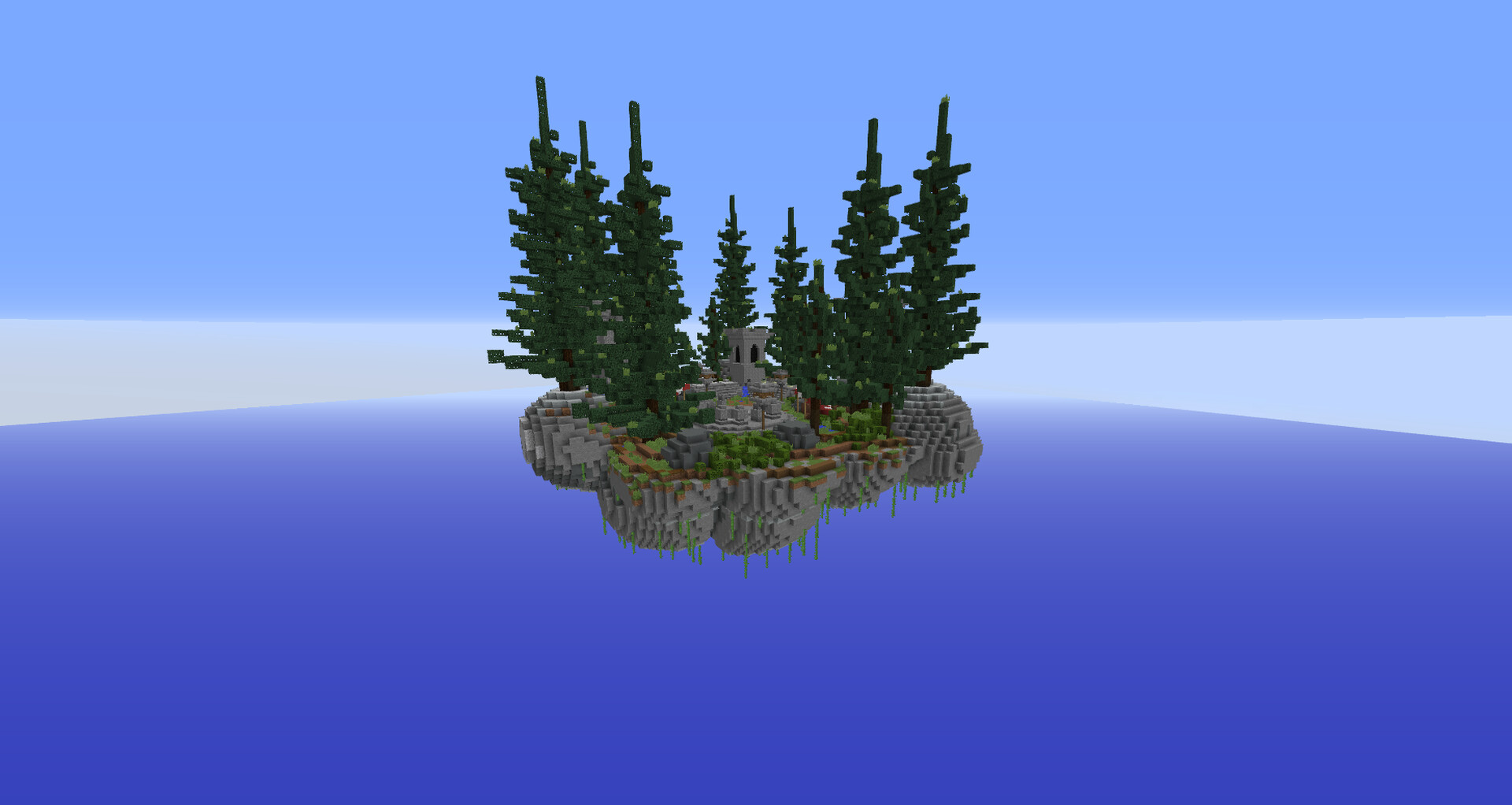 Free forest lobby/hub Minecraft Map