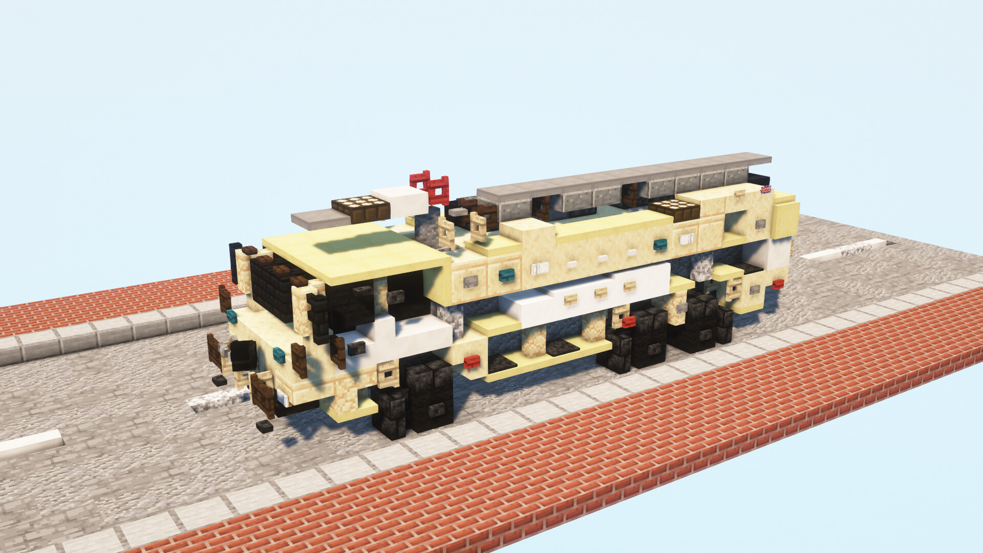 Unipower / Carmichael MFV2 6x6 RAF crash truck Minecraft Map