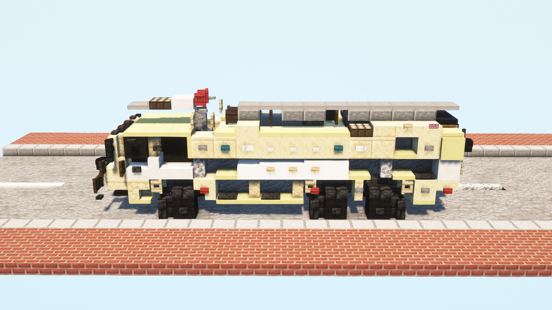 Unipower / Carmichael MFV2 6x6 RAF crash truck Minecraft Map