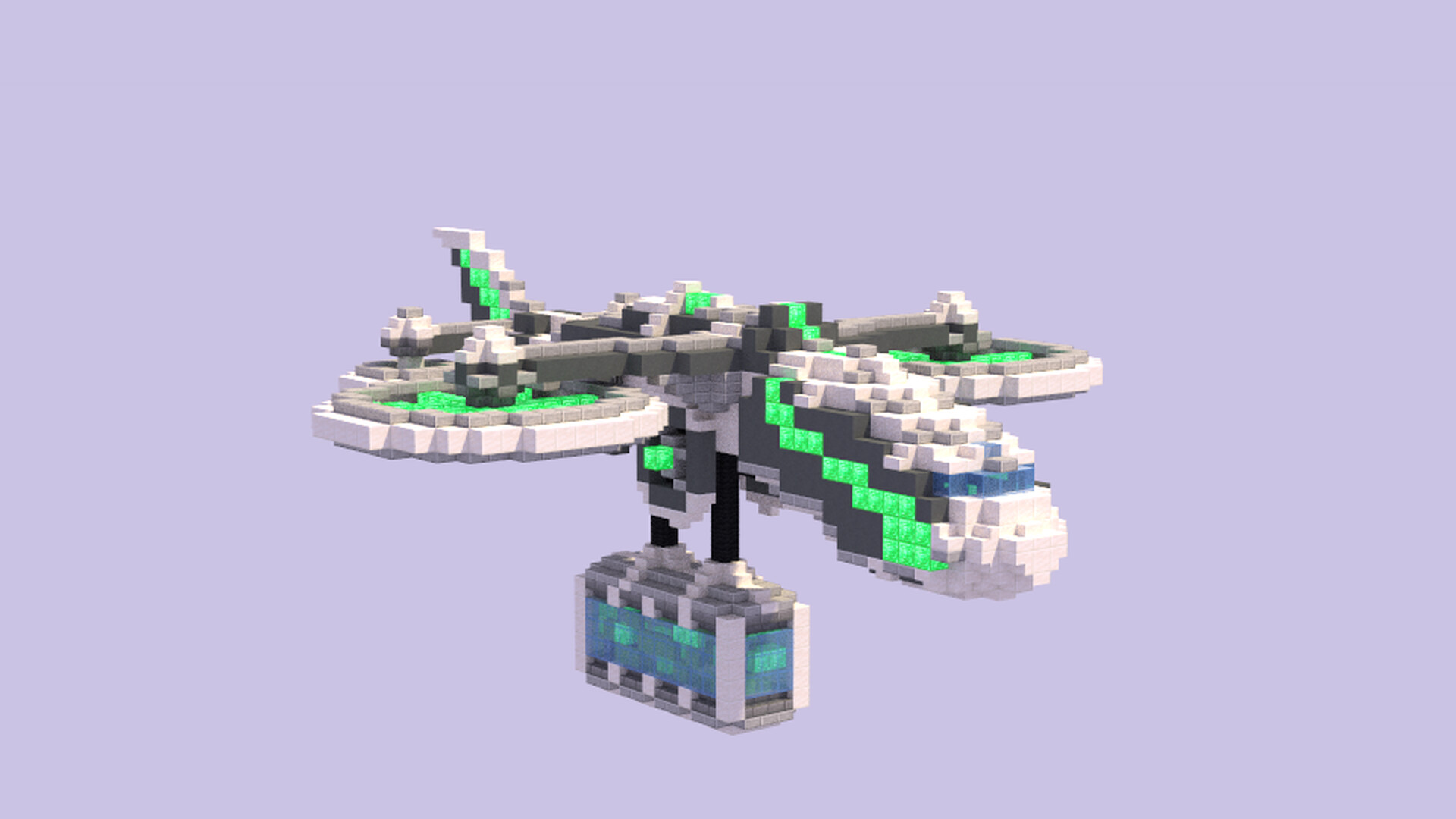 Space Vehicles Pack #1 Minecraft Map