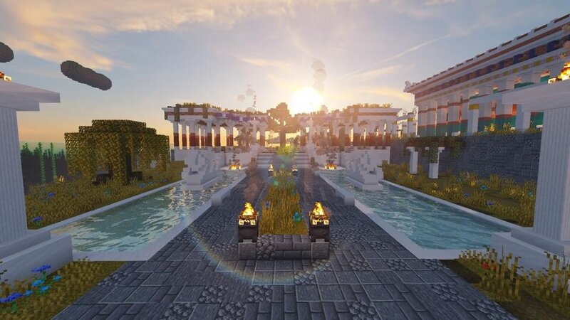 Antique Athens (Graciopolis) [the majority interiors is done] Minecraft Map